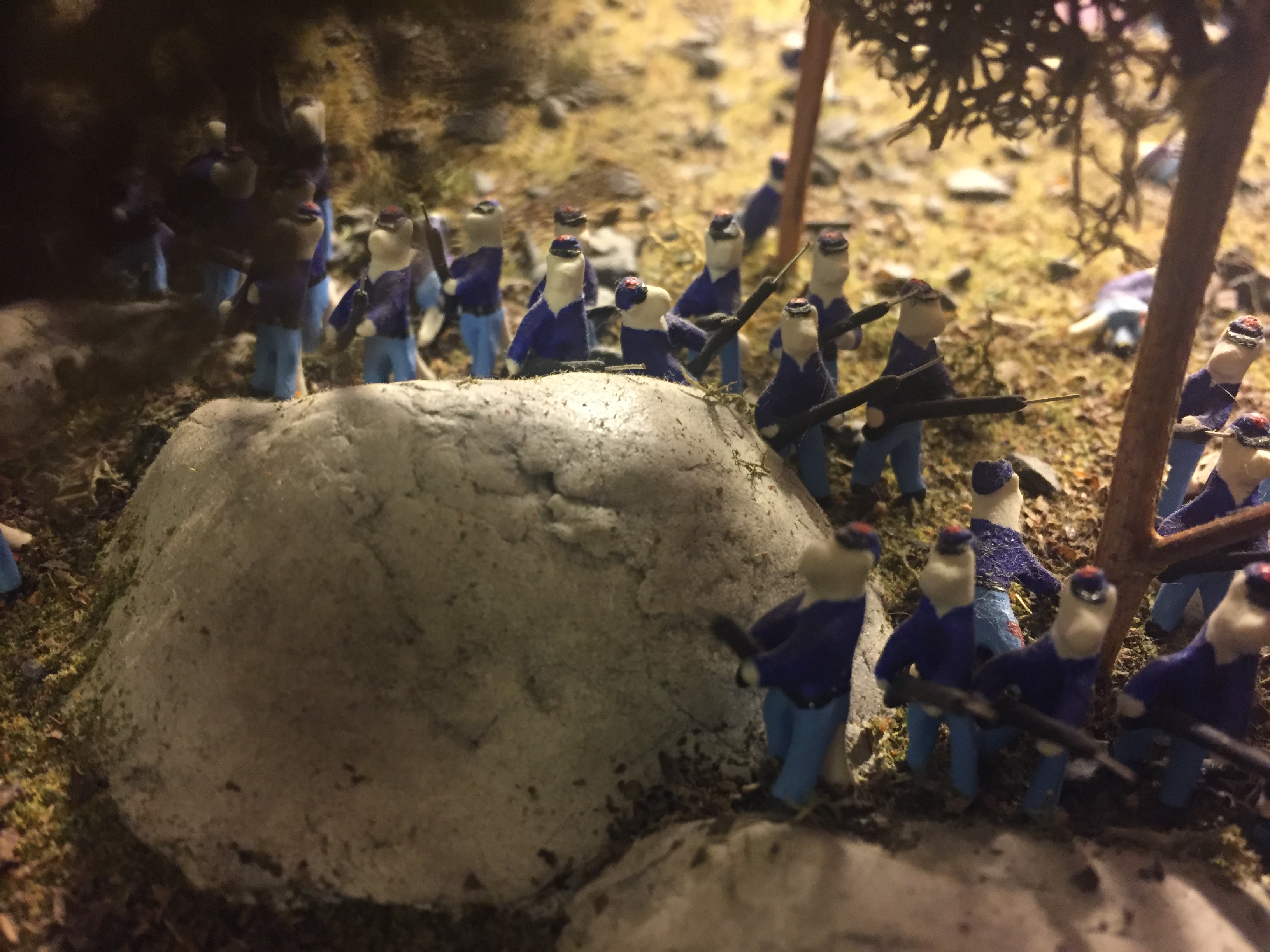 You Can Do It: Rocks | Civil War Tails at the Homestead Diorama Museum ...