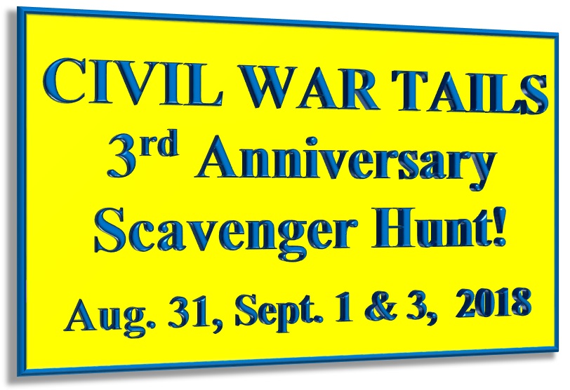 Scavenger Hunt! | Civil War Tails at the Homestead Diorama Museum ...
