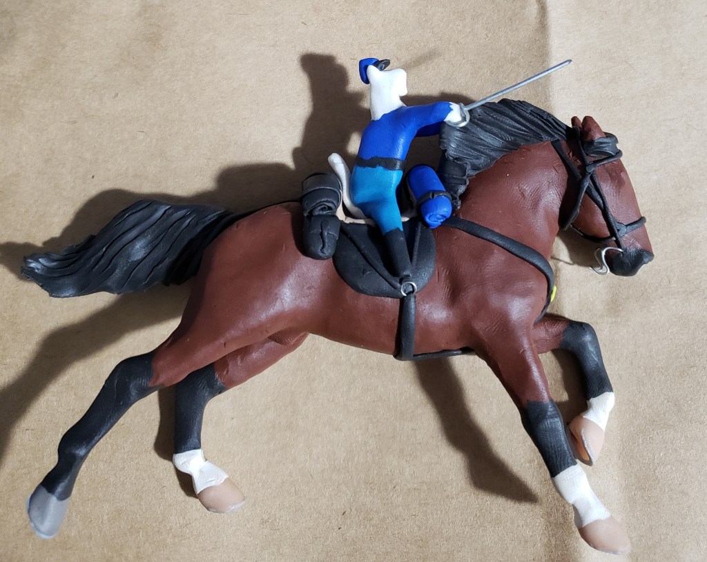 Making a Cavalry Horse and Cat | Civil War Tails at the Homestead ...