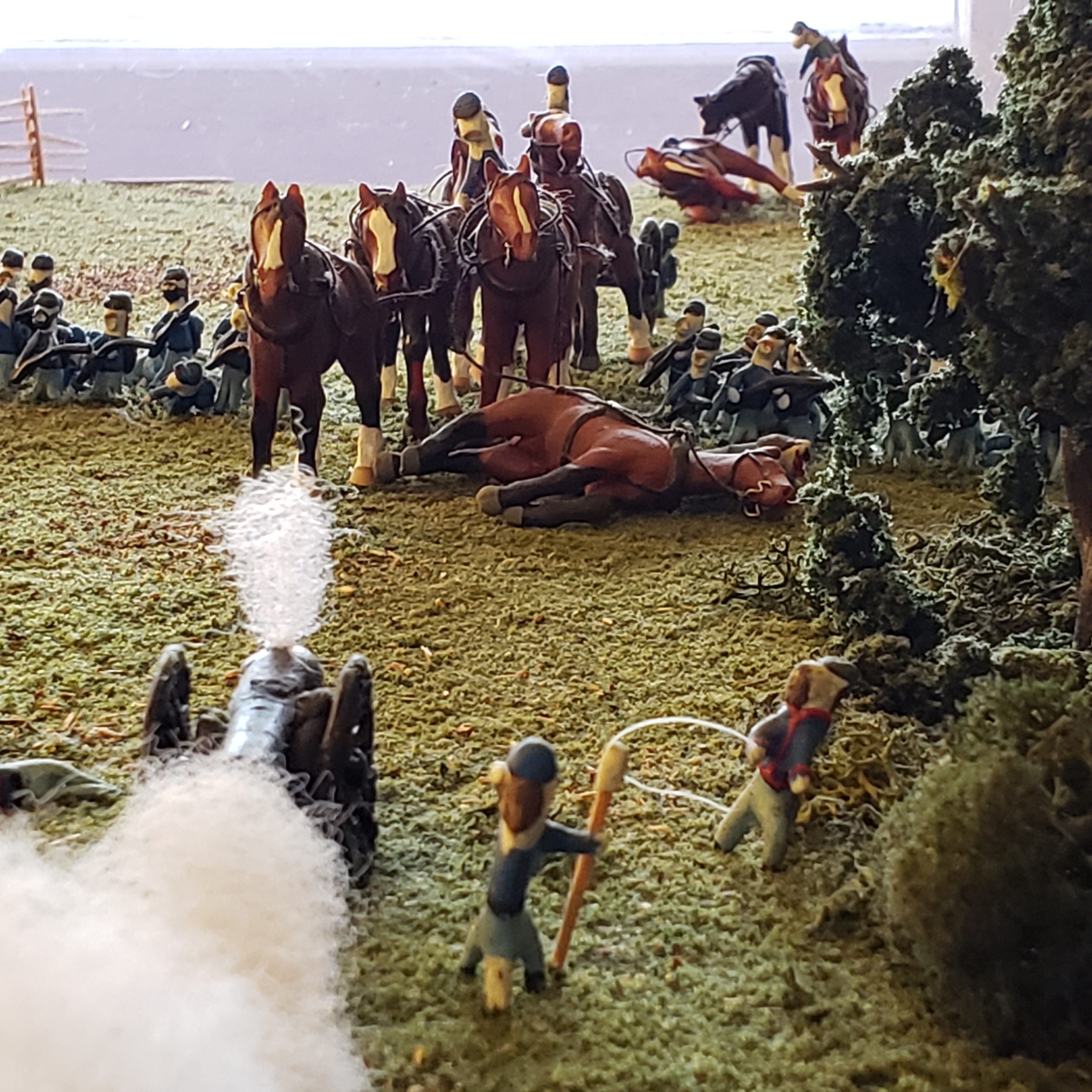 War Horses, Part I | Civil War Tails at the Homestead Diorama Museum ...