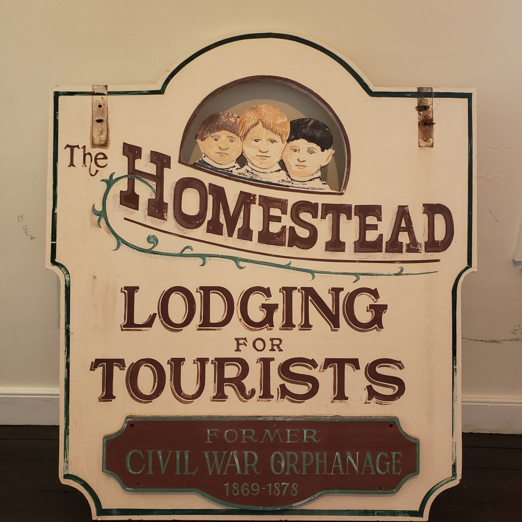 2019-08-15 old Homestead sign | Civil War Tails at the Homestead ...