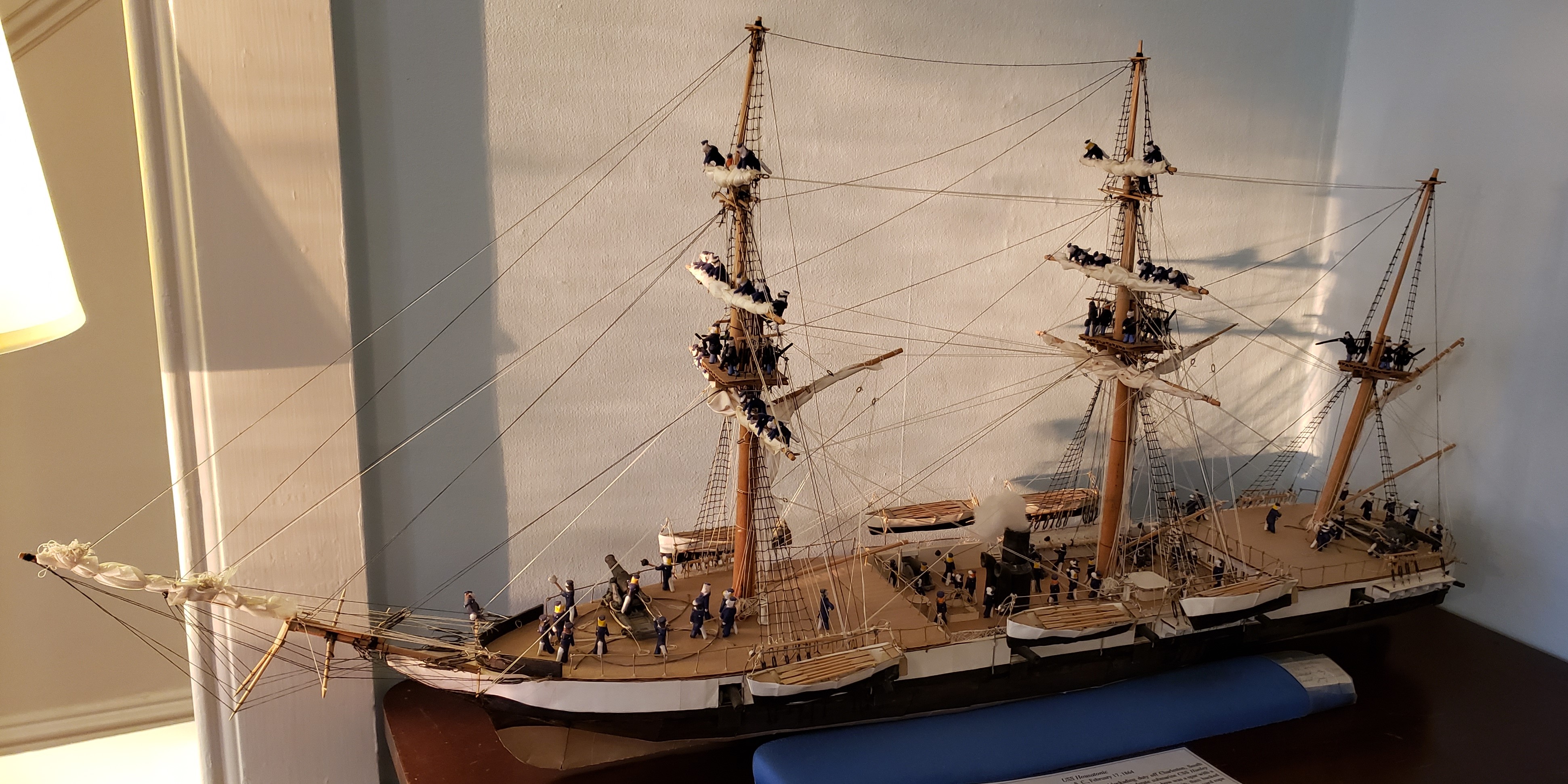 Around Civil War Tails: USS Housatonic | Civil War Tails at the ...